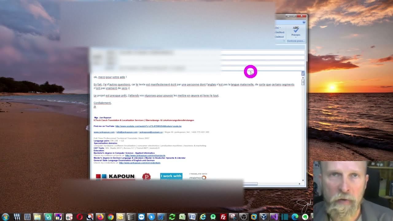 How to use DeepL/Google in MS Outlook - YouTube