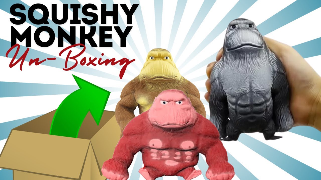 Unboxing The Squishy Monkey 🐵 - YouTube
