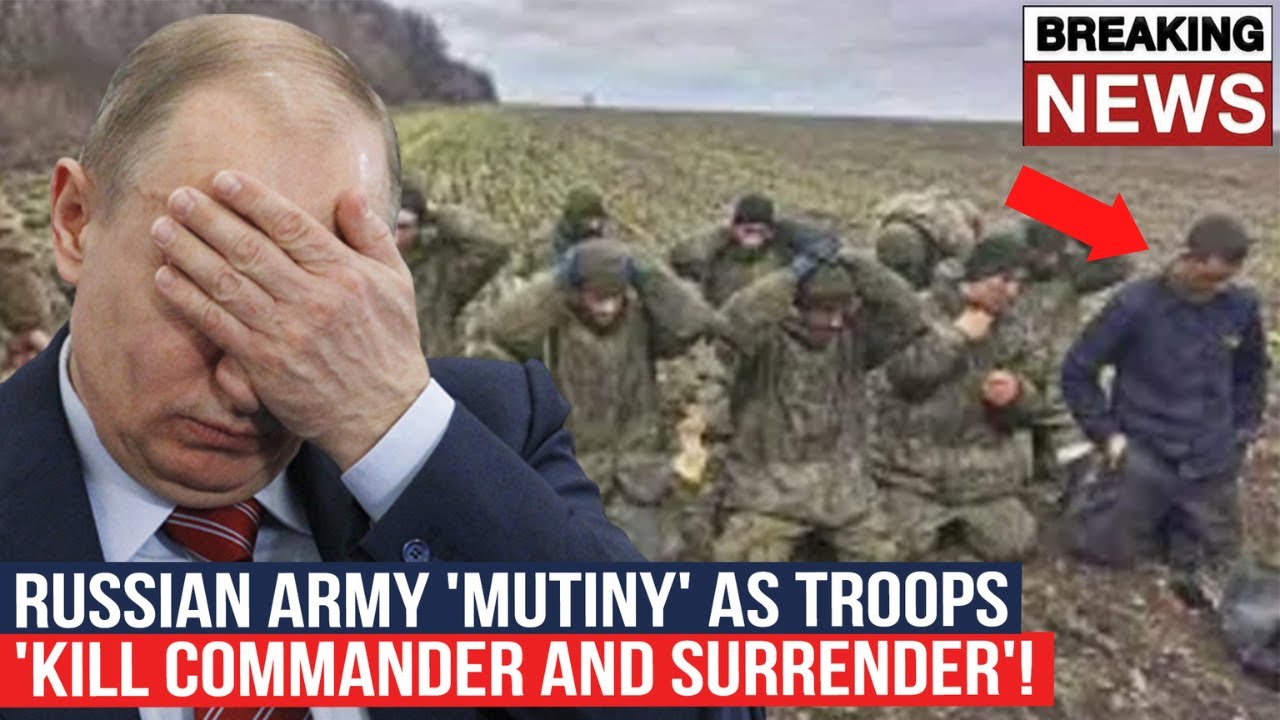 5 MINUTE AGO! Russian army 'mutiny' as troops 'kill commander and ...
