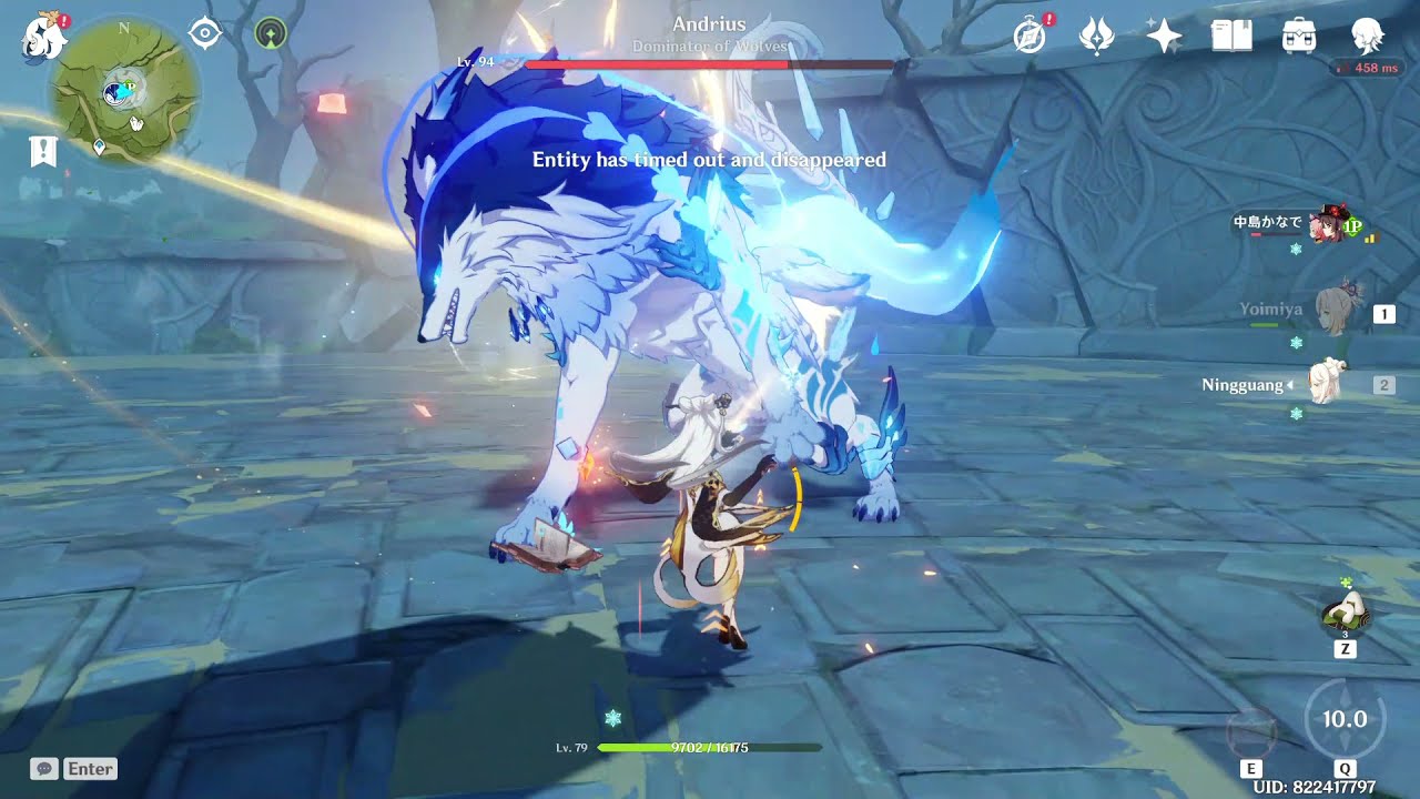 SERIOUS battle with Andrius | Genshin Impact - YouTube