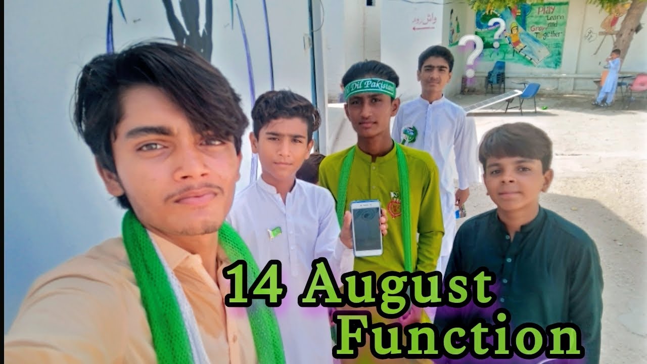 14 August Function 🥰 Jashny Azadi Mumbark ho - YouTube