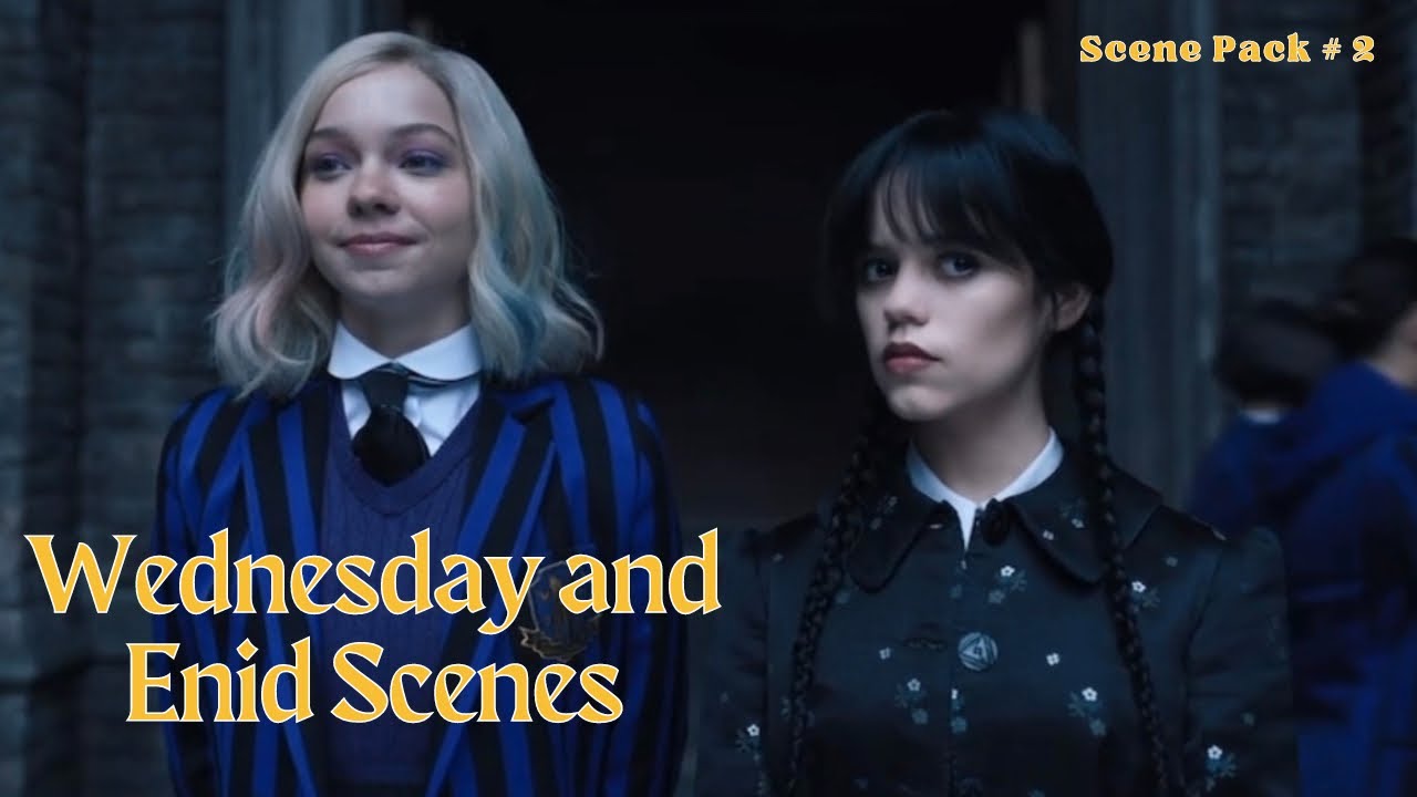Wednesday and Enid Moments || Wednesday || Scene Pack - YouTube