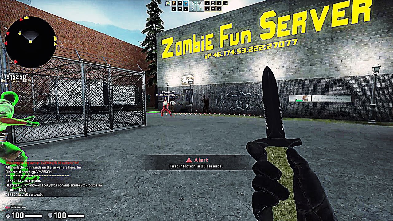 CS GO - Zombie Survival Mod - zm_survival_camp_v7-ZFS - YouTube