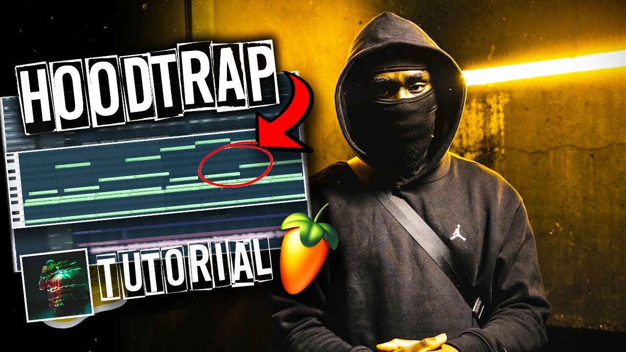 How To Make DARK HOODTRAP Type Beats FROM SCRATCH! (fl studio tutorial ...