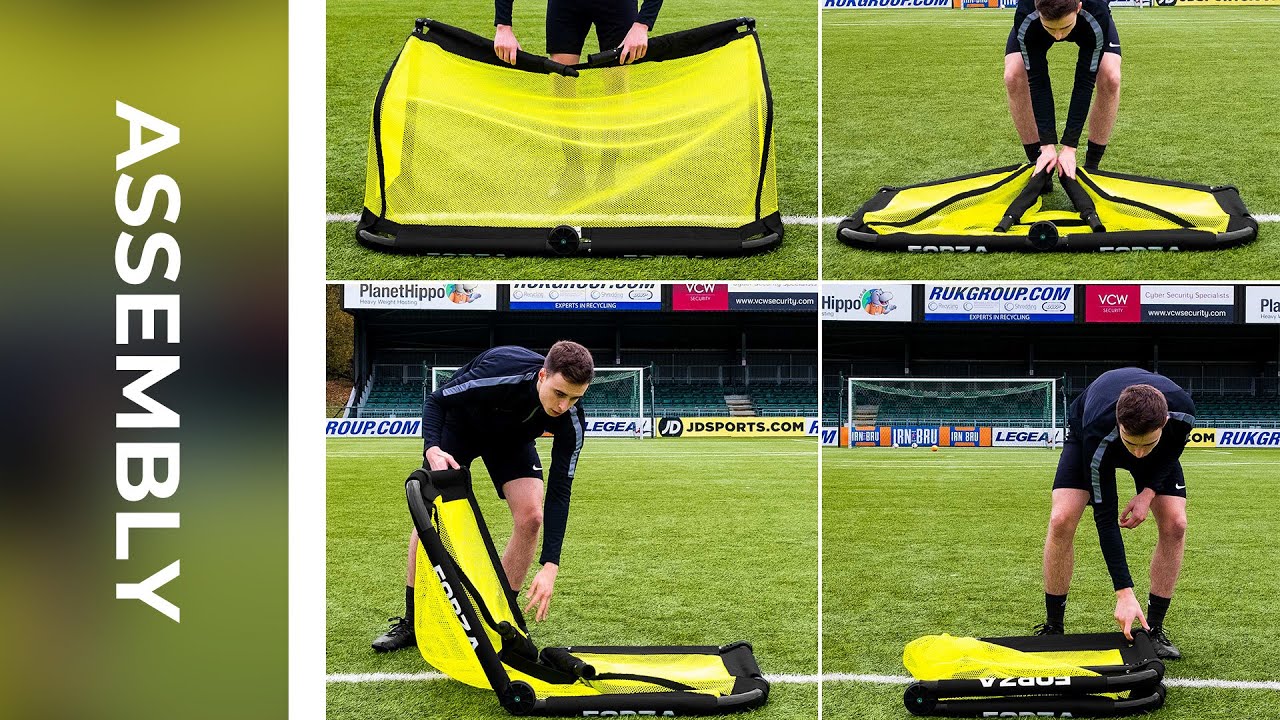 How To Assemble The FORZA Pod Goal - YouTube