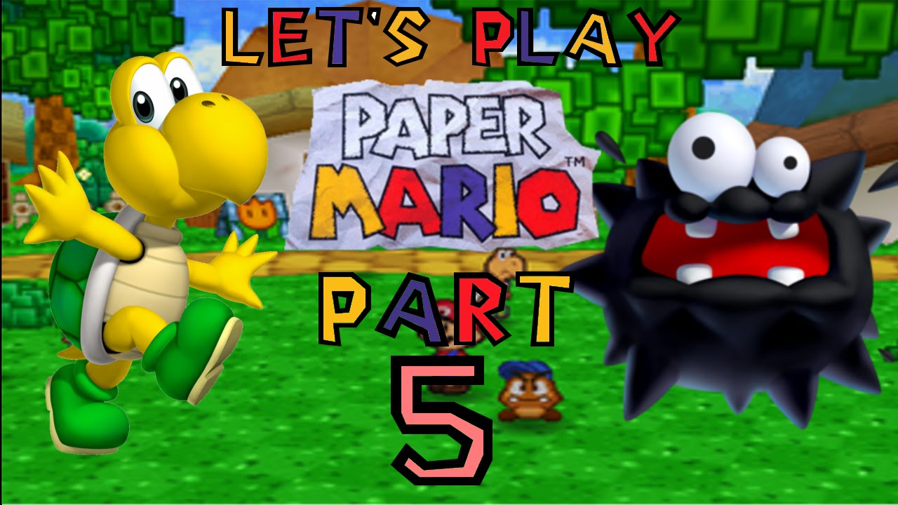 Paper Mario - Part 5: Fuzzy Balls - YouTube