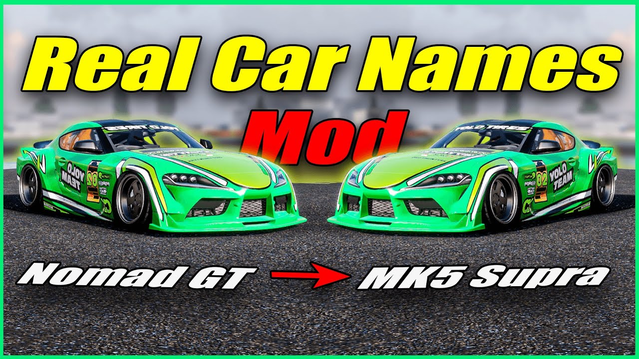 How To Get REAL CAR NAMES In CarX Drift Racing Online | FAST AND EASY ...