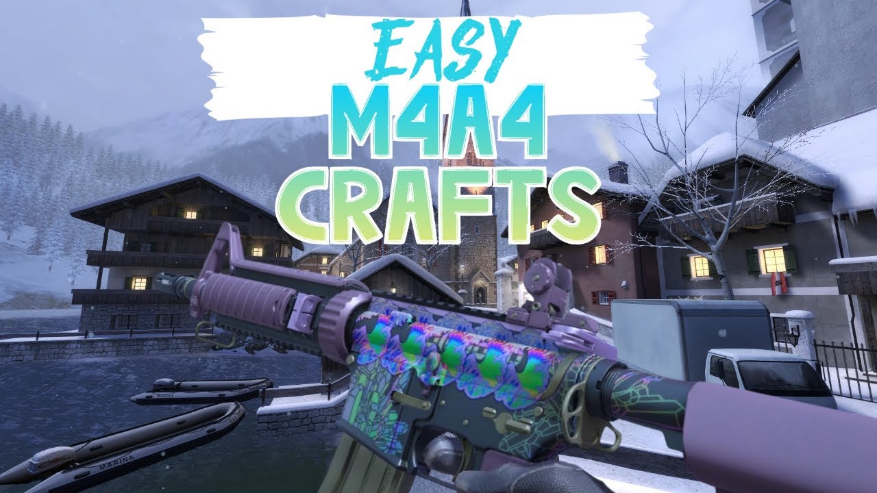 EASY NEW M4A4 CRAFTS I CS2 - YouTube