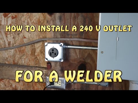 Welder Outlet 240V (Complete Installation)