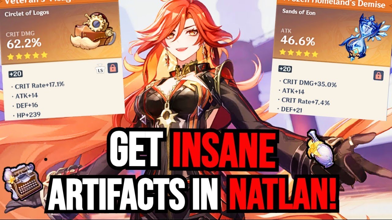 Get PERFECT ARTIFACTS in Natlan! - Genshin Impact Artifact Transmuter ...