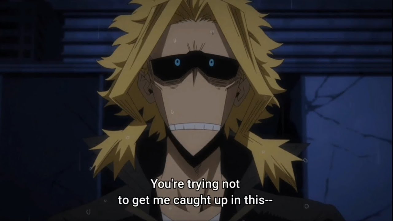 Midoriya made All Might Sad... - YouTube