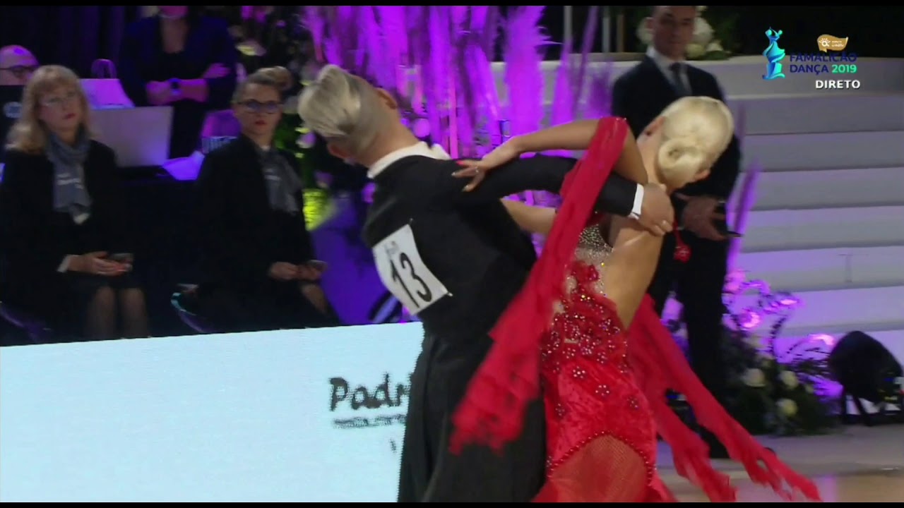 Slow fox 10 DANCE WORLD CHAMPIONSHIP WDSF 2019 - FINAL - YouTube