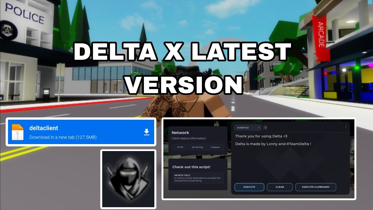 ROBLOX EXECUTOR MOBILE DELTA X LATEST VERSION RELEASED | DOWNLOAD LINK ...