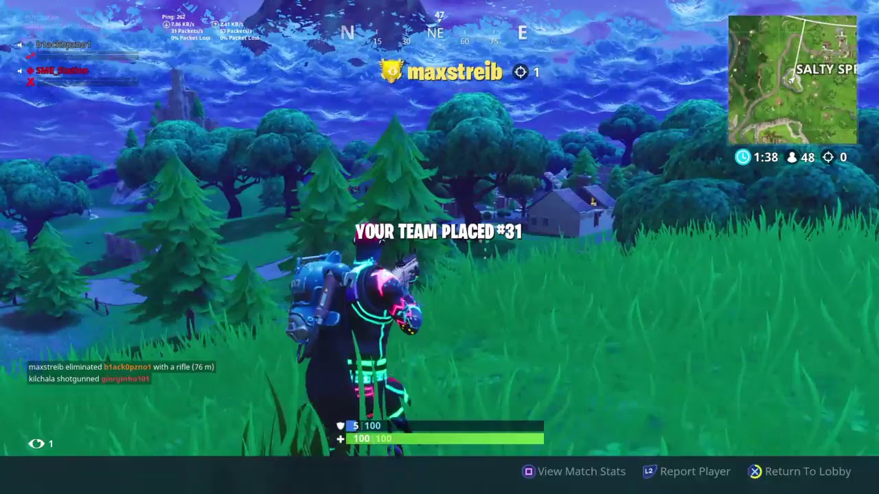 Fortnite *New* Fireworks Team Leader Skin Gameplay [LIVE] - YouTube