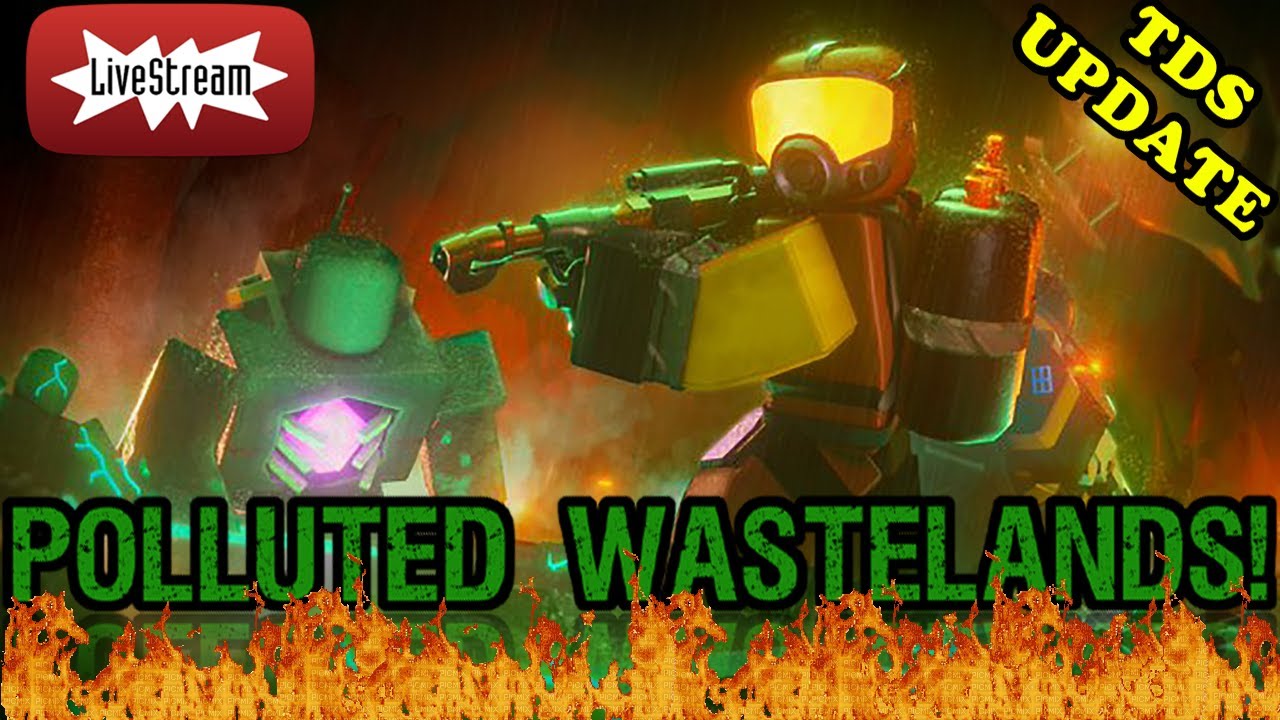 The Polluted Wastelands TDS UPDATE! - Tower Defense Simulator - Roblox ...