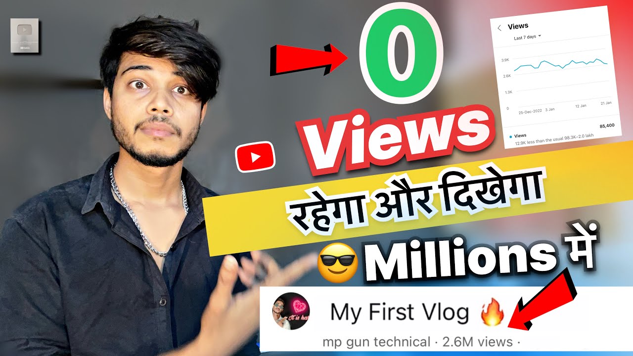 Video पर 0 Views रहेगा और 1 Million Views दिखेगा 🤔 ॥Fake Views Channel ...