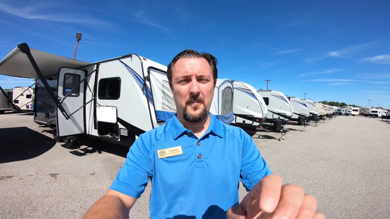 2019 Bullet Crossfire 2190EX Hybrid Bunk House Travel Trailer - YouTube