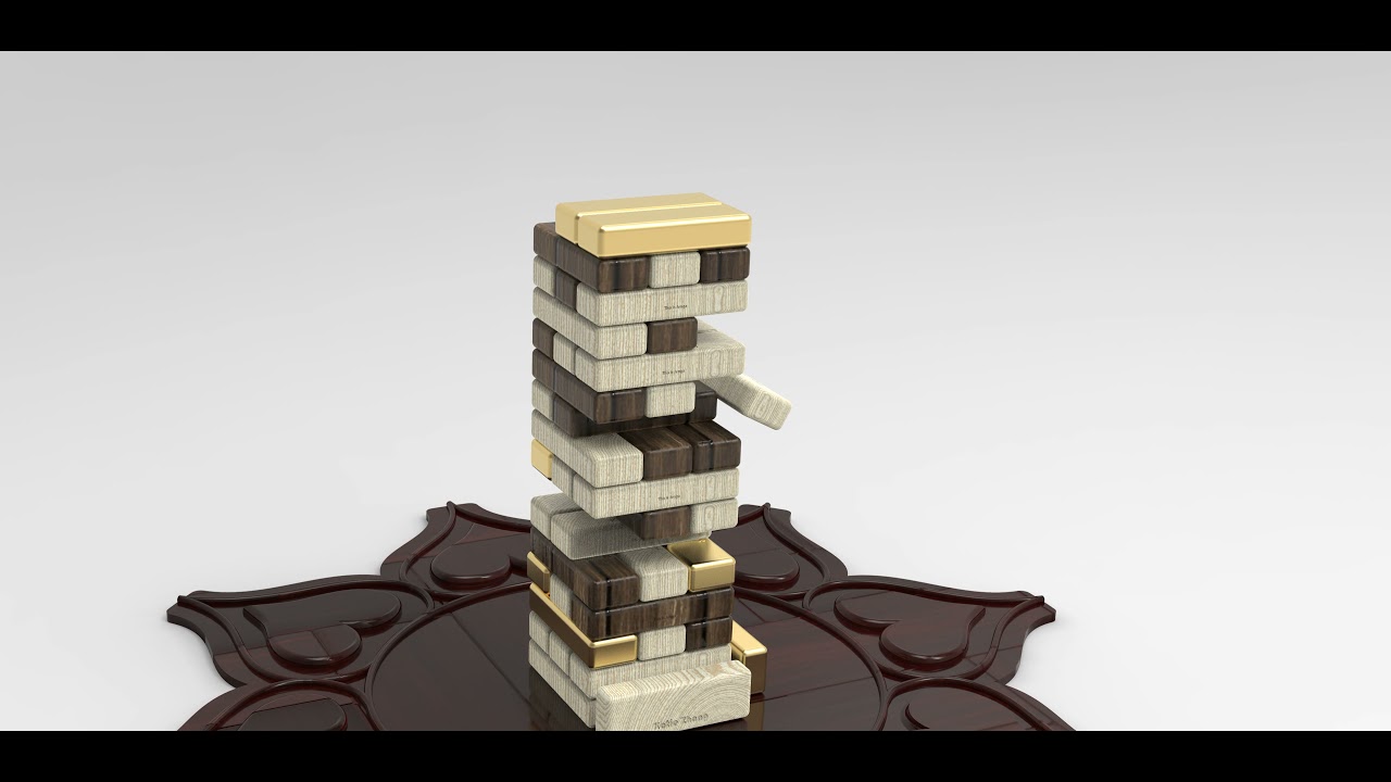 Jenga Animation - Katie Zhang - YouTube