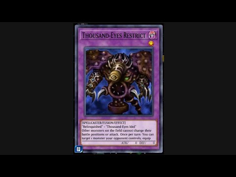 Yugioh duel links🔥pegasus use Thousand-Eyes Restrict - YouTube