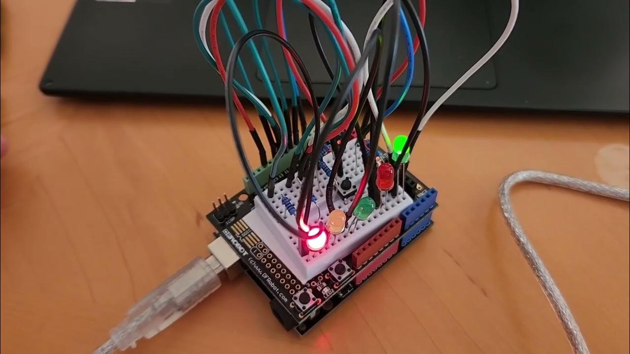 Project 3a Interactive Traffic Lights - YouTube