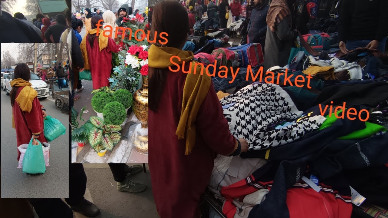 famous Sunday Market - YouTube