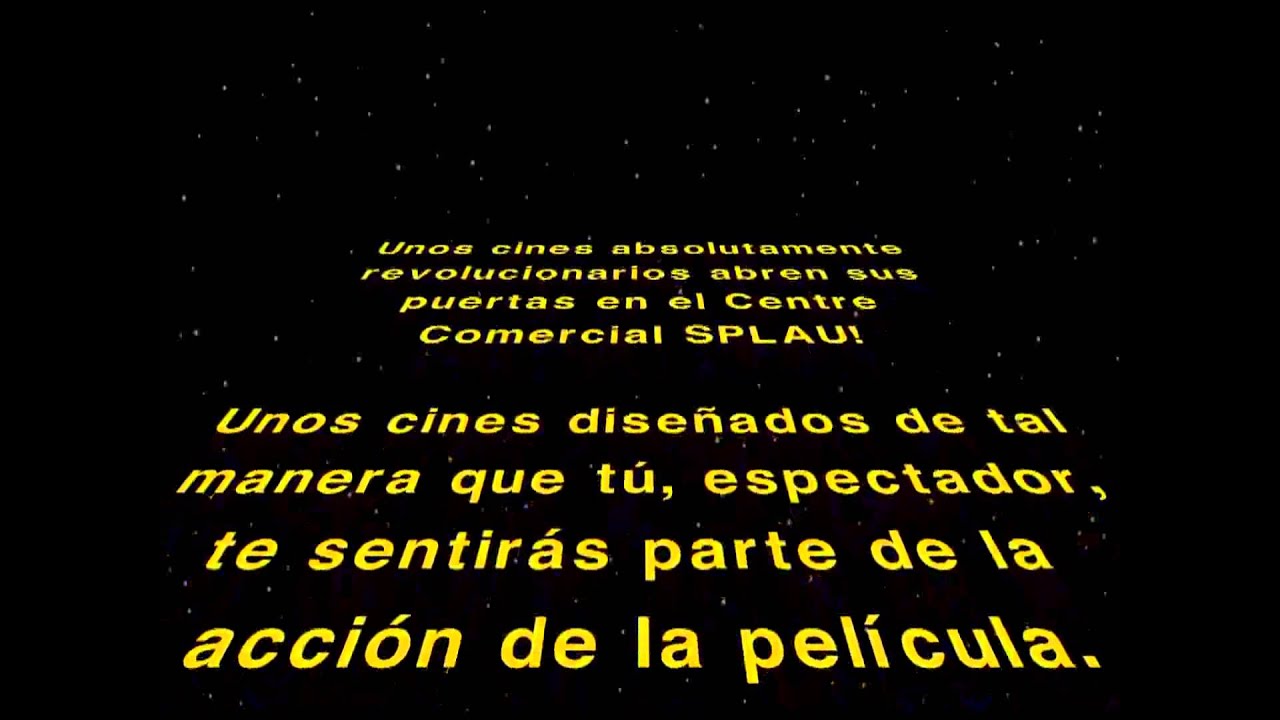 Vídeo de Pre estreno de los cines FULLHD del Centre Splau! Cornellà El ...