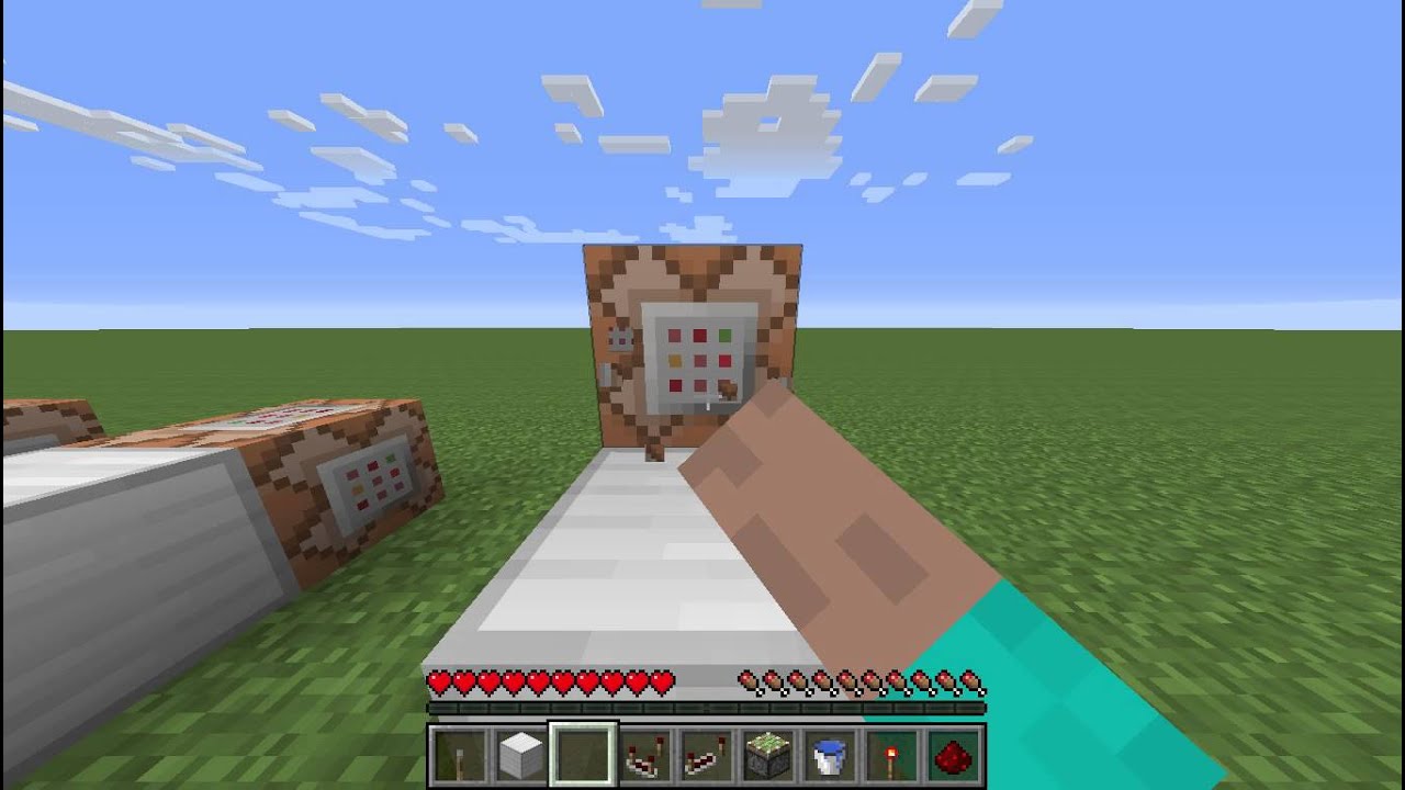minecraft wiechtige befehle für command_block - YouTube