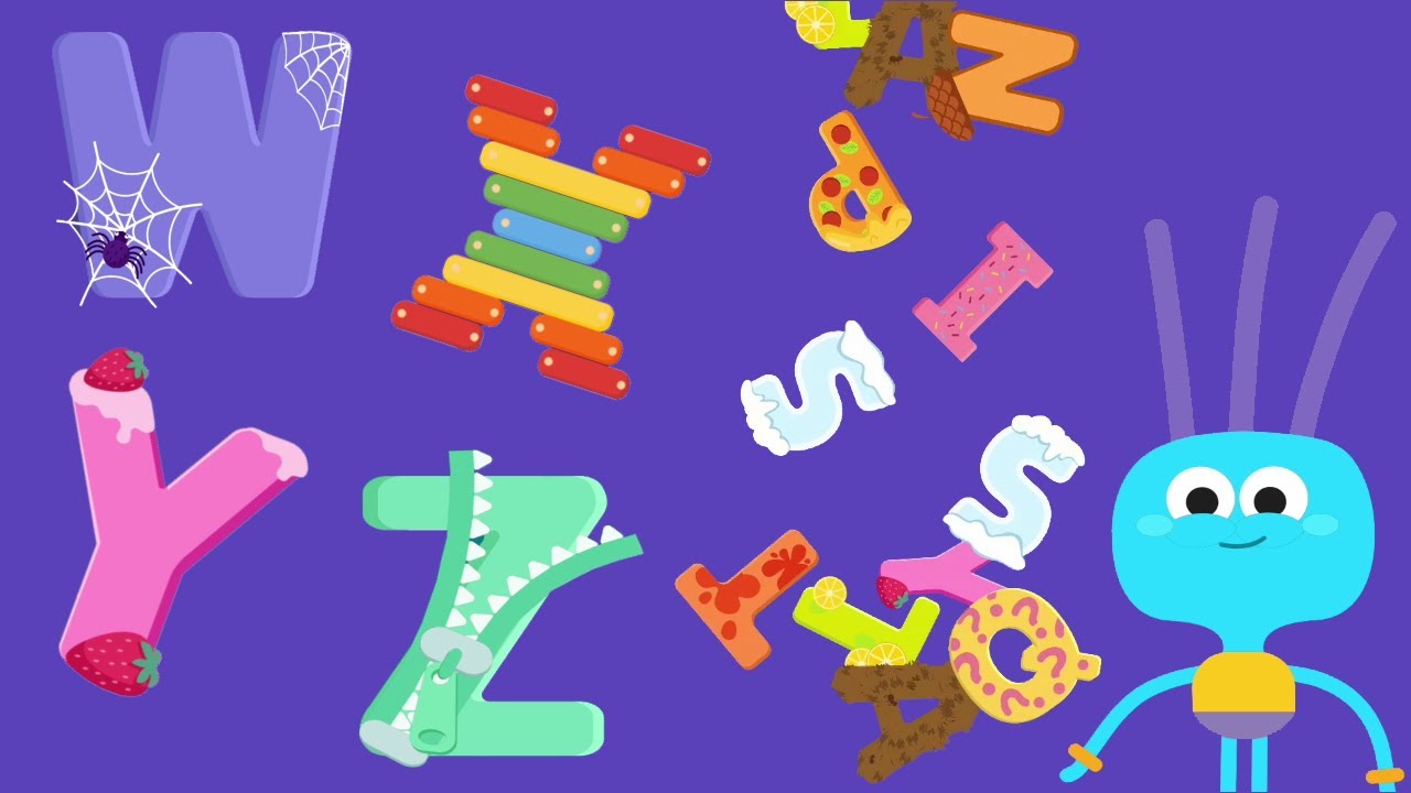 Galaxy Alphabet Part 2 – Learn English Alphabet from N to Z for ...