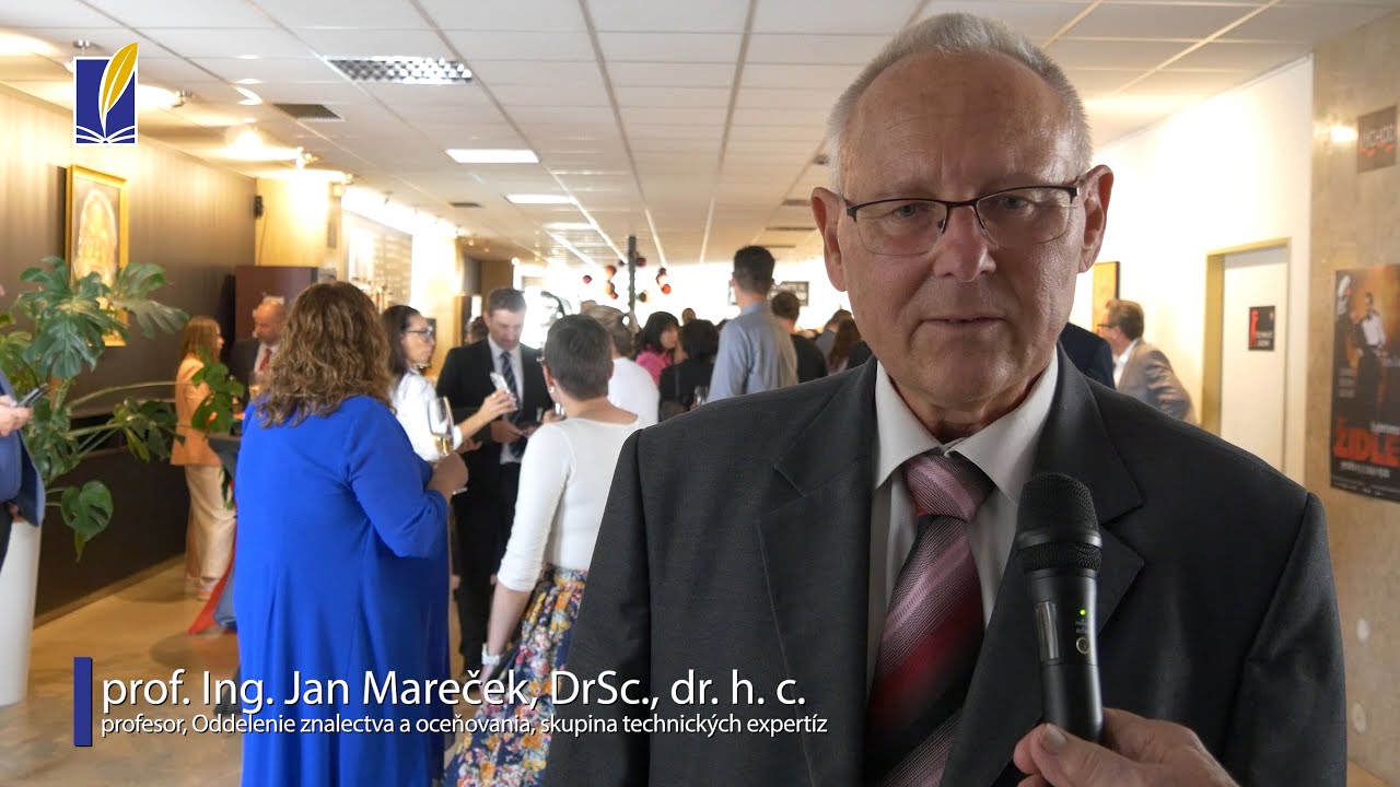 prof. Ing. Jan Mareček, DrSc., dr. h. c. - YouTube