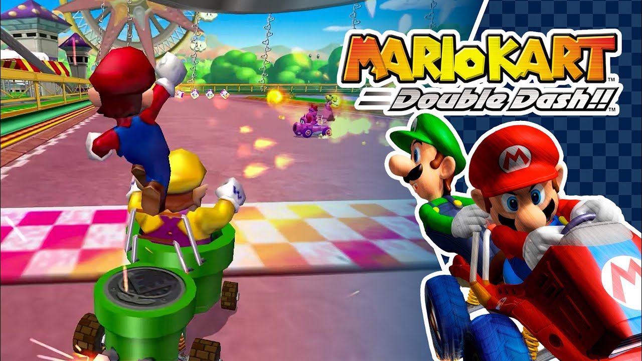 Mario & Wario | Mario Kart Double Dash!! Copa Champiñón - YouTube