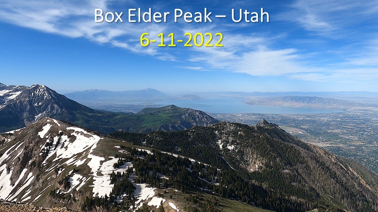 Box Elder Peak | Deer Creek Route | Utah | 6-11-2022 - YouTube