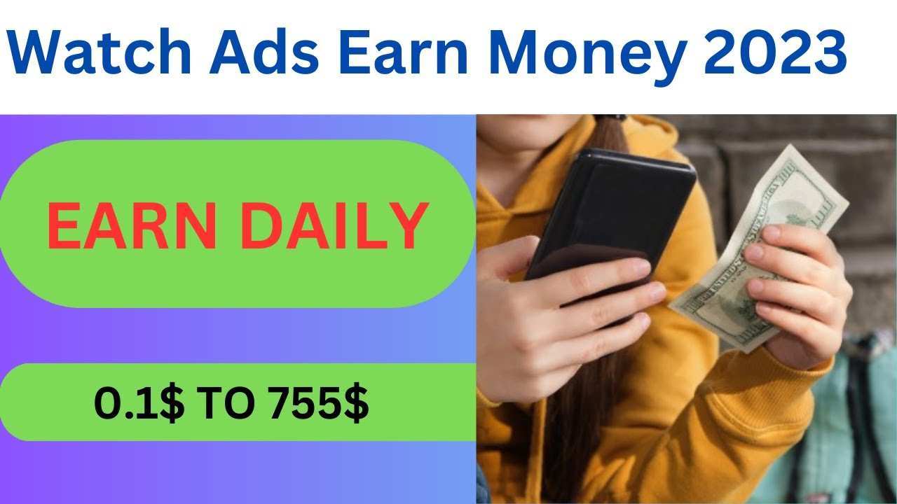How to make money by watching ads 2023 - YouTube