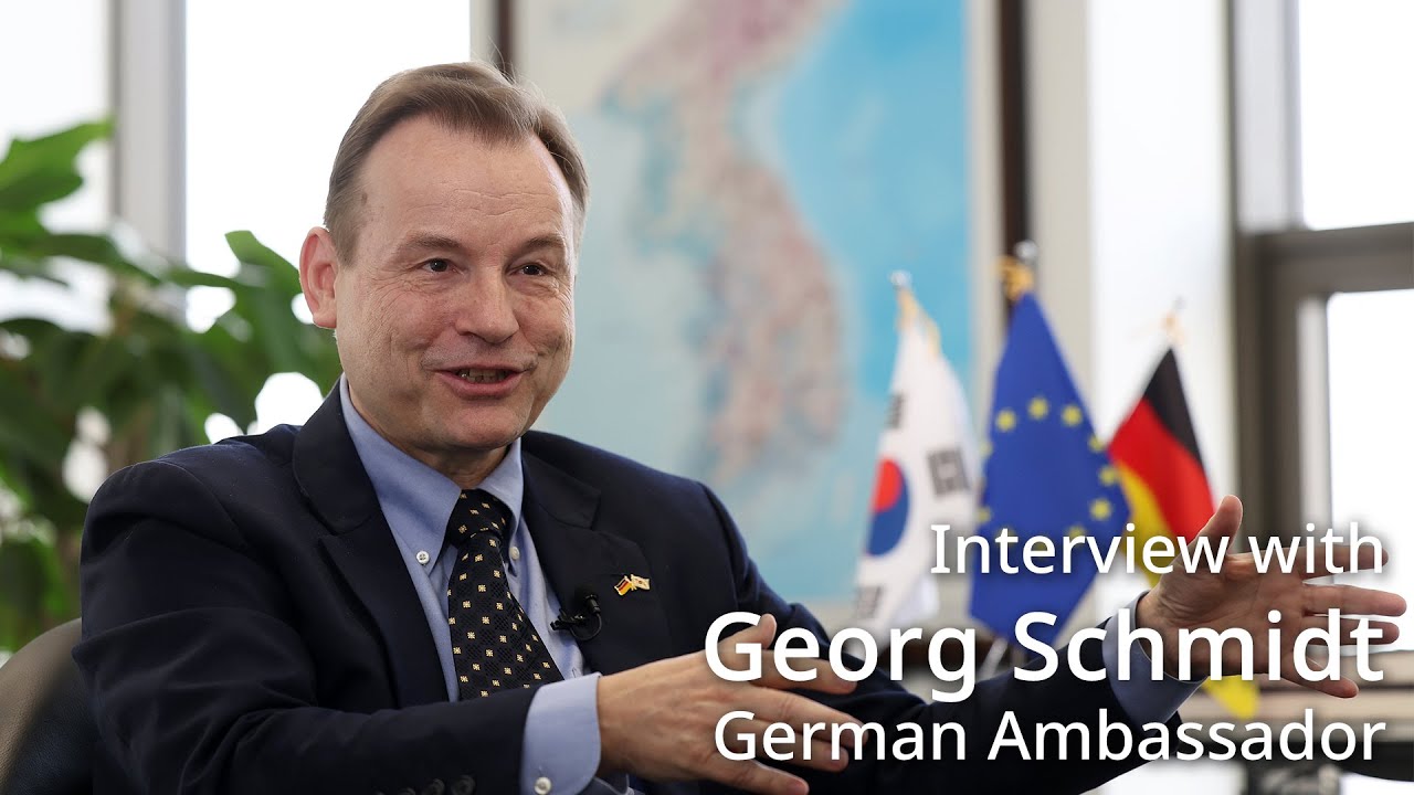Interview with German Ambassador to Korea Georg Schmidt I 게오르크 슈미트 주한독일 ...