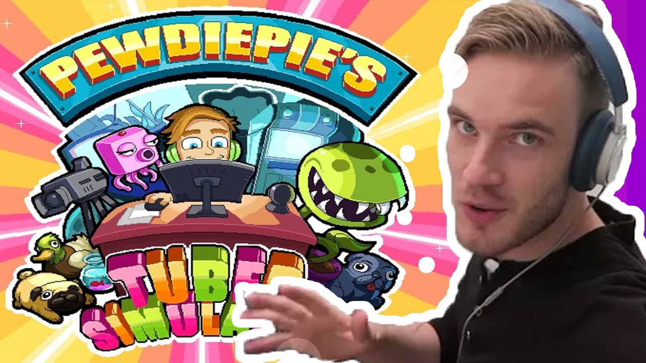 PEWDIEPIE'S NEW GAME IS BADASS! - Tuber Simulator - YouTube
