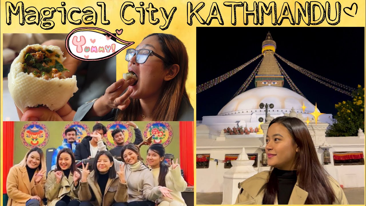 Strolling Around Boudha 😍 With Pokhareli Gang | Kathmandu Diaries - YouTube