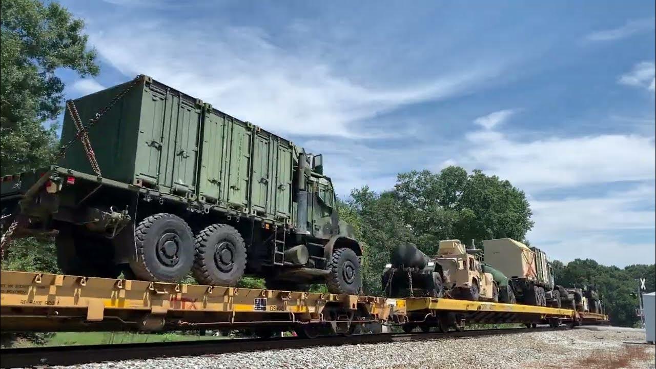 NS 052 Military Loads by Duncan, SC w/ solo D9-44CW leader - YouTube
