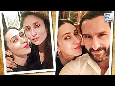 Saif & Kareena's INTIMATE Dinner Date With Karisma Kapoor | LehrenTV