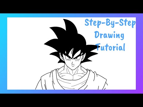 Paano Iguhit Si Goku | Step -By -Step Drawing Tutorial - YouTube