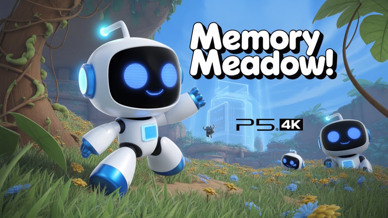 Astro Bot PS5 Gameplay – CPU Plaza + Memory Meadow (Full Level ...