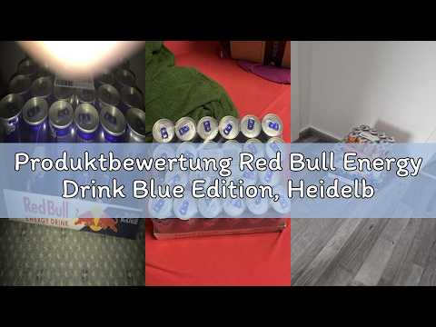 Produktbewertung Red Bull Energy Drink Blue Edition, Heidelbeere, 24 x 250ml EINWEG | beinhaltet Kof