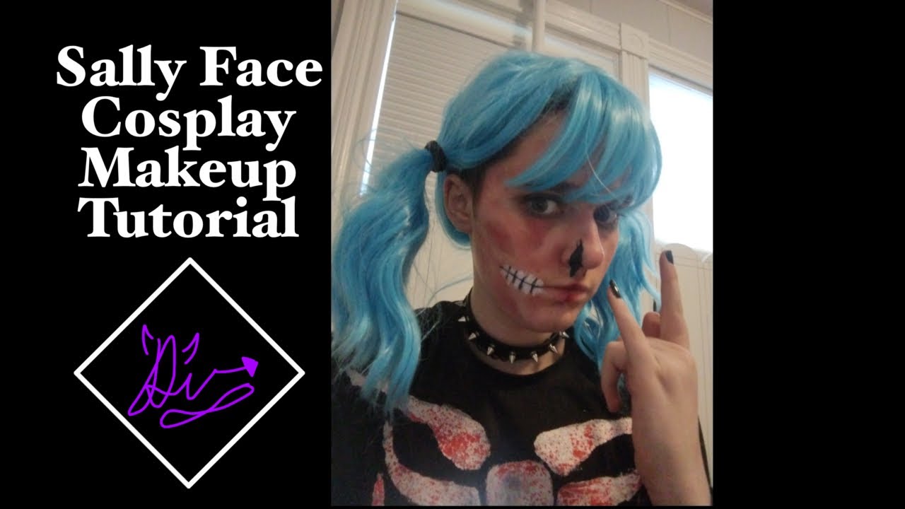 Sal Fisher (Sally Face) Cosplay Makeup Tutorial #cosplay #cosplayer #tutorial #sallyface #artist ...