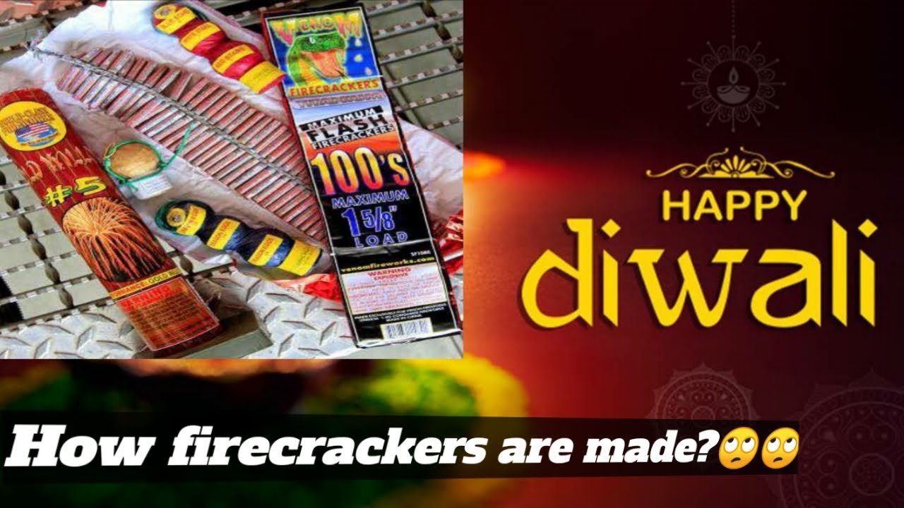 How are firecrackers made??.....EXPLAINED IN SHORT - YouTube