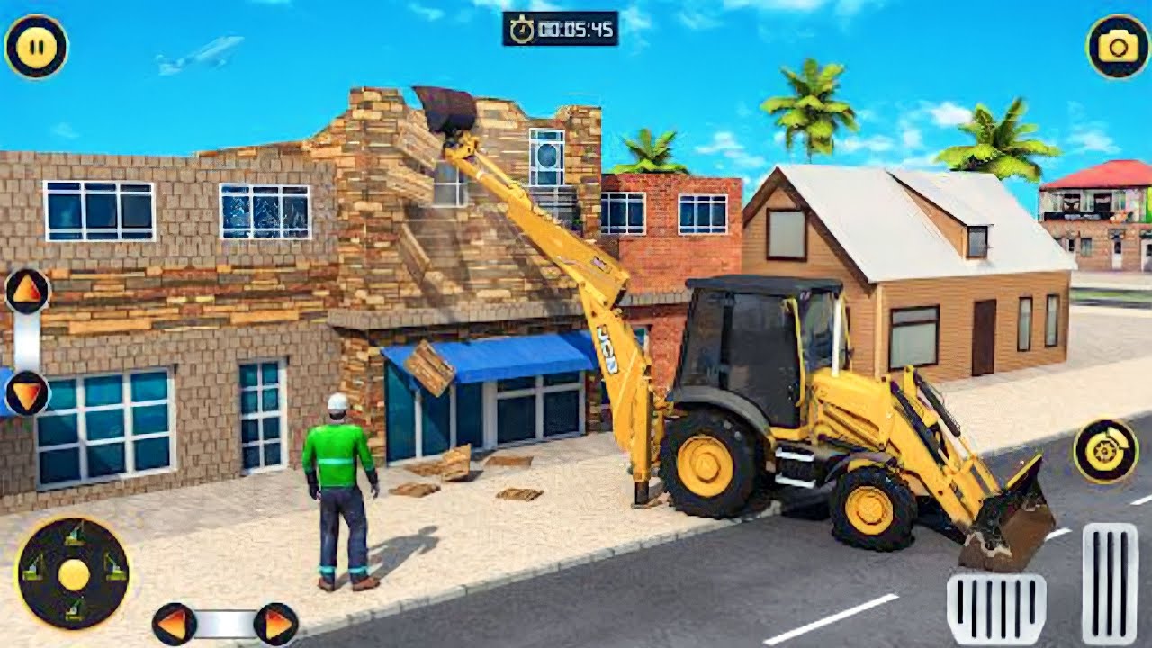 JCB Construction Simulator 3D || Android gameplay 2022 - YouTube