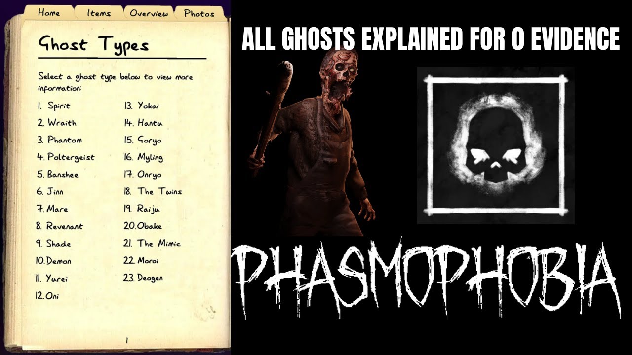 Zero Evidence Beginner Guide - Phasmophobia - YouTube