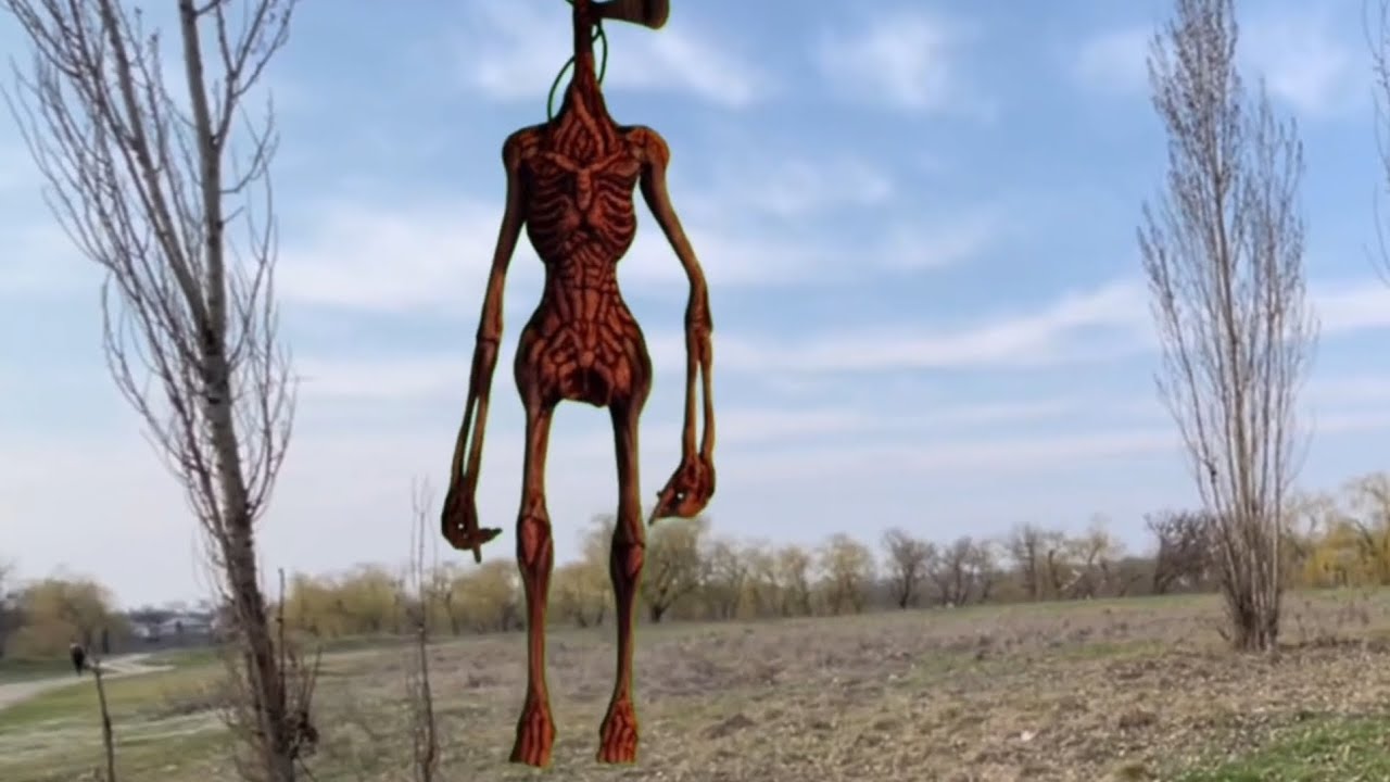Siren head in real life - YouTube