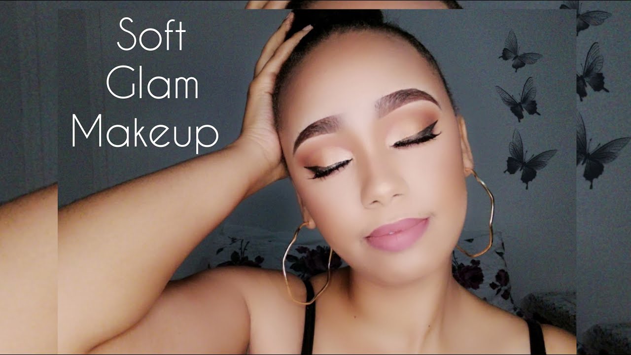 Soft glam makeup tutorial - YouTube