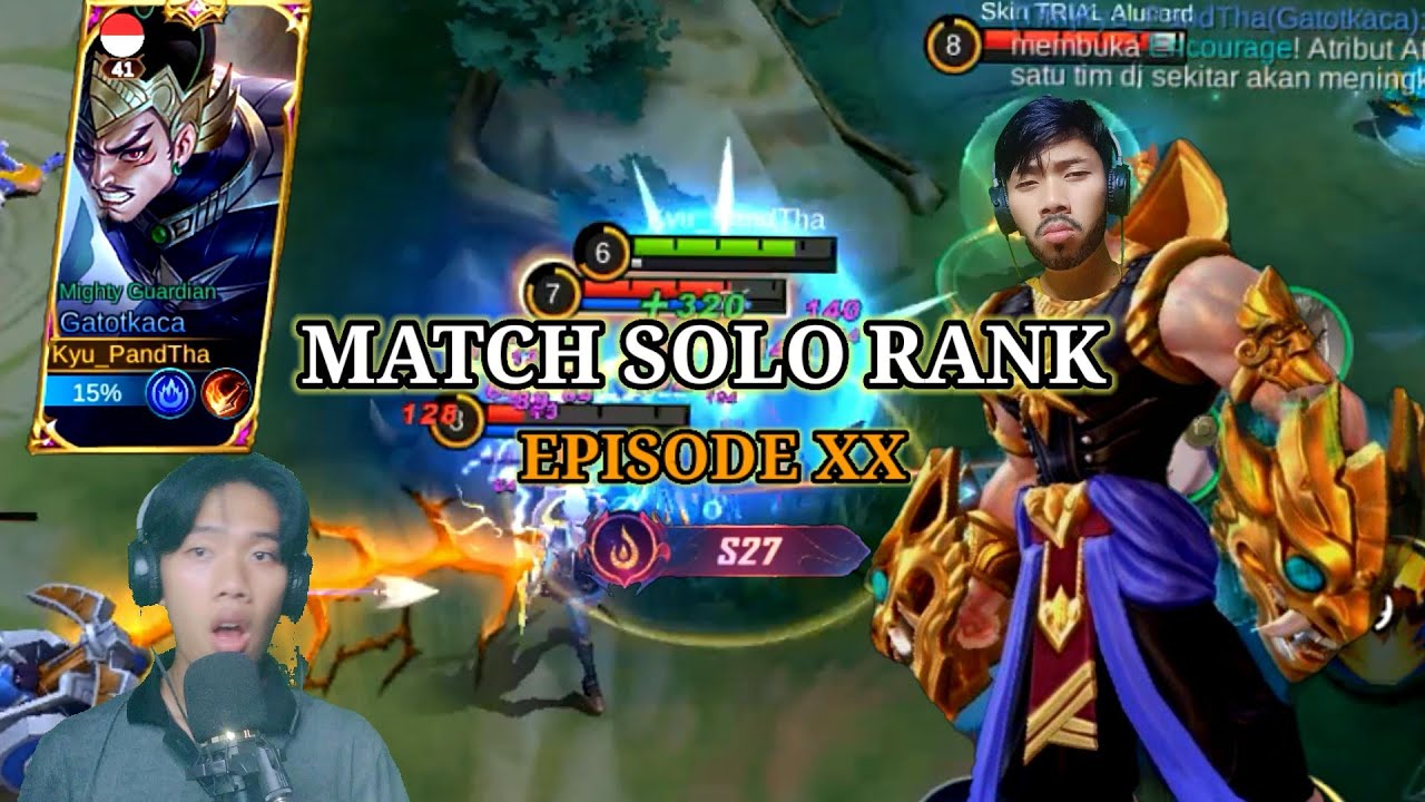 MATCH SOLO RANK SEASON 27 EPISODE 20 | MLBB | MOBILE LAGEND | mlbb ...