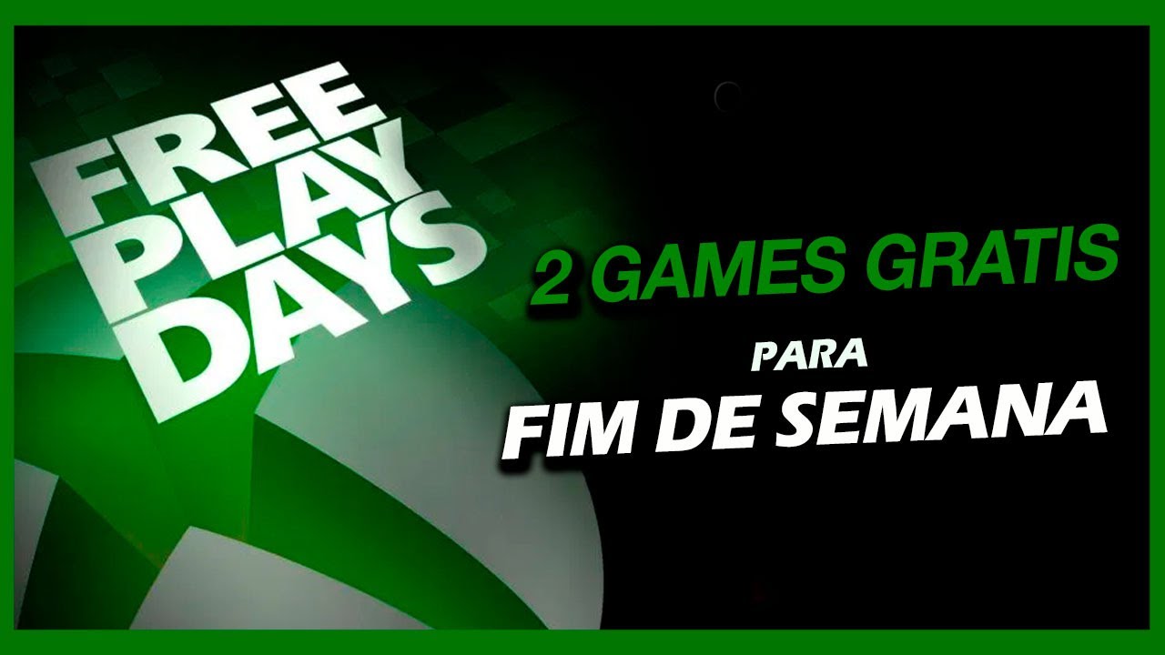 2 GAMES GRÁTIS! fim de semana com FREE DAYS TO PLAY XBOX - YouTube