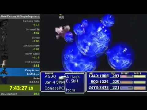 Final Fantasy VII Speedrun Blooper - Pincer Attacks 1, puwexil 0 - YouTube