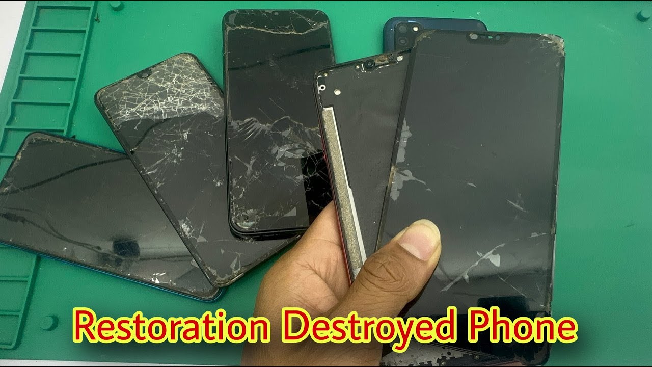 Phone Restoration Form Phone Repair craft - Restoring Older Phone - YouTube